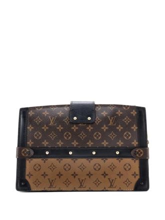 Louis Vuitton Trunk Reverse Monogram Canvas clutch bag - Noir