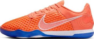 Nike Nike Homme React Gato Low-Top-fu&szlig;ballschuh f&uuml;r Hallen-und Hartpl&auml;tze Chaussure de Football, Lt Wild Mango White, 45.5 EU