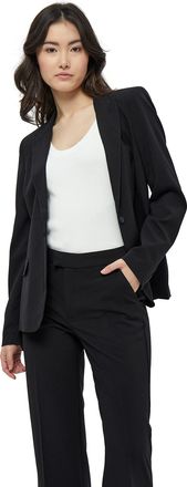 Peppercorn Diana Einreihiger Blazer | Blazer Damen In Schwarz | Frühling Blazer Damen Elegant | Größe 42