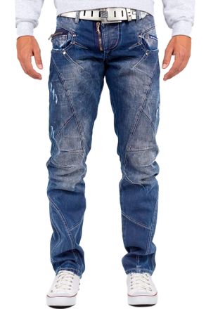 Cipo & Baxx Herren Jeans C0768, Blau, W40/L32