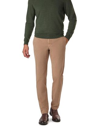 Hiltl Herren Hose braun Baumwolle