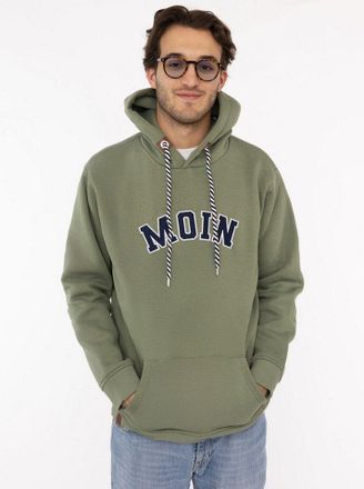 Zwillingsherz Hoodie MOIN Classic Kapuze mit Kordelzug, Tasche vorn, Stickerei