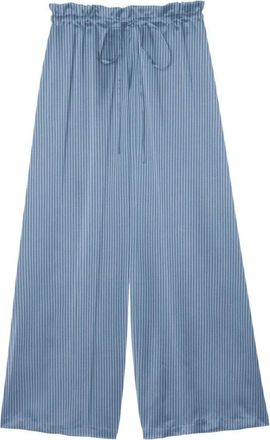 Ines De La Fressange Femme, Pantalons, Bleu, Taille: 34 FR Kurt Wide Pantalons