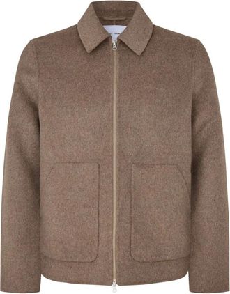 Sams&oslash;e & Sams&oslash;e Sapaulo Jacke - - Jackets - Herren - Braun - S