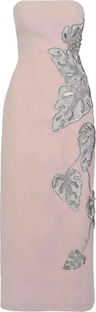 Tarik Ediz Robe Au Genou - Multicolore