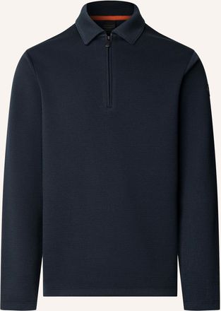 Hackett Sweatshirt Hs Waffle Collar Hz blau