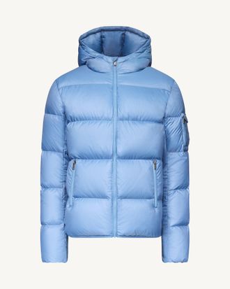 Jott Doudoune &agrave; capuche Grand Froid Bleu d&eacute;lav&eacute; Java - Taille 3XL