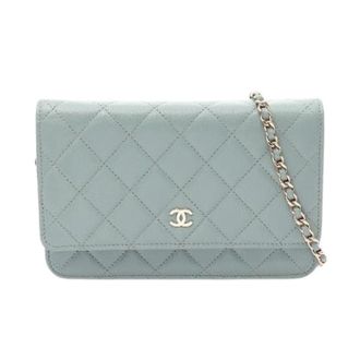 Chanel Pre-owned Matelasse Grained Calf Shoulder Bag - - Pre-owned - Damen - Gr&uuml;n - ONE SIZE