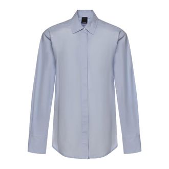 Pinko Pinko, Femme, Blouses et Chemises, Bleu, Taille: 38 FR Chemises