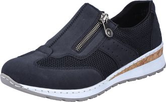 Rieker Damen Halbschuhe 54474-14 blau Gr. 41