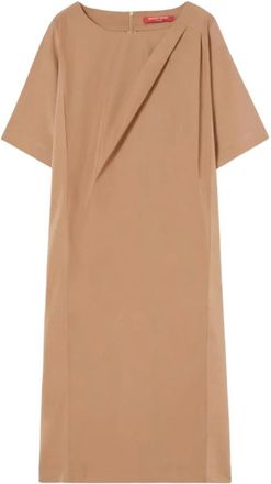 Marina Rinaldi Femme, Robes, Beige, Taille: 42 FR Robe Mayaca