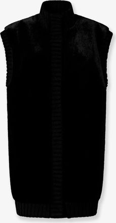 Pinko Genovese long faux fur vest - PINKO - gender_Woman