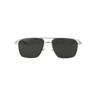Montblanc Montblanc, Homme, Accessoires, Gris, Taille: 56 MM Lunettes de soleil &eacute;l&eacute;gantes Mb0278S