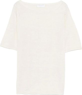 Majestic Filatures Femme, Tops, Beige, Taille: 42 FR T-shirt &agrave; manches courtes K194