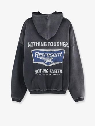 Represent Mens Sweatshirt Hooded Cotton Grey Sweatshirts Sweater