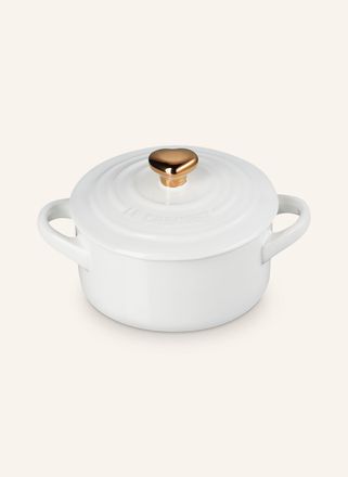 LE CREUSET Mini-Cocotte weiss