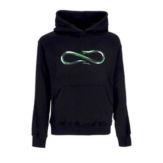 PROPAGANDA Schwarzer Logo Steel Hoodie Langarm - - Sweatshirts & Hoodies - Herren - Schwarzk - XL