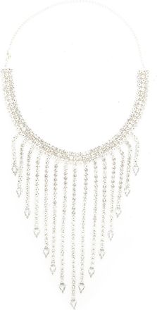 8 by YOOX FRINGES & DROPS RHINESTONES CHOCKER