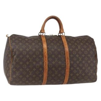 Louis Vuitton Sac Week-end Vintage Pre-owned - Femme - Pre-owned - Brun - Taille: ONE Size