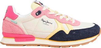 Pepe Jeans London Damen Brit Fly W Sneak, Blue Navy, 36 EU