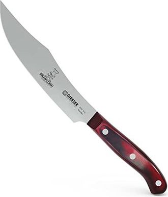 GIESSER seit 1776 - Made in Germany - Zubereitungsmesser 16 cm Rocking Chef, PremiumCut Veggie No 1, Küchenmesser, mikarta, rostfrei, deutsches Grillmesser sc