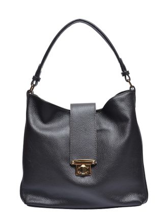 Roberta M Kastanienbraun Rindsledertasche