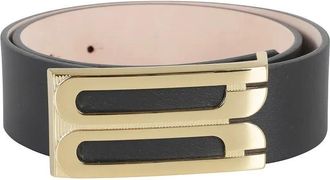 Victoria Beckham G&uuml;rtel - Jumbo Frame Belt - Gr. 70 - in Schwarz - f&uuml;r Damen