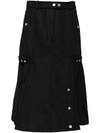 3.1 Phillip Lim jupe à godets - Noir