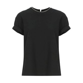 Brunello Cucinelli Damen, Oberteile, Schwarzk, MGr&ouml;&szlig;e