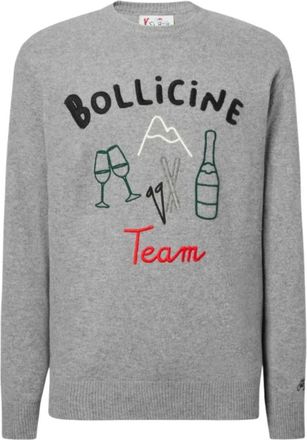 MC2 Saint Barth Homme, Pulls, Gris, Taille: XL Heron Sweater
