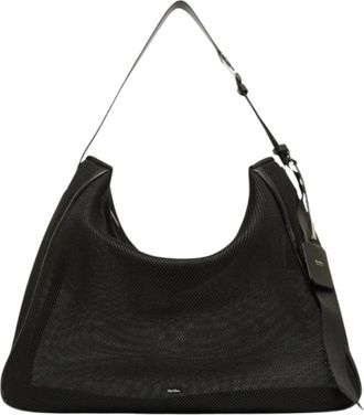 Max Mara Femme, Sacs, Noir, Taille: ONE Size Sac &agrave; main extra-large en maille technique