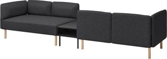IKEA LILLEHEM 4er-Sitzelement mit Ablage
