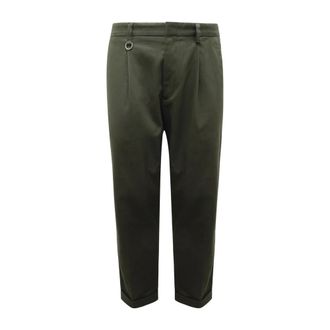 Paolo Pecora Gr&uuml;ne Chino Hose Lockerer Schnitt - - Trousers - Herren - Gr&uuml;n - XL