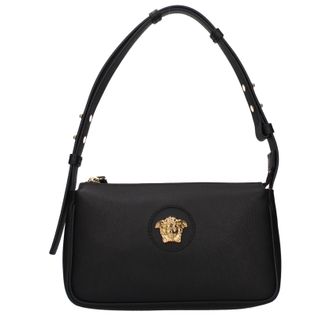 Versace Femmes Sac Bandouli&egrave;re Cuir Noir