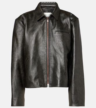 Magda Butrym Veste en cuir