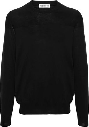 Jil Sander Homme, Pulls, Noir, Taille: XL Sweater