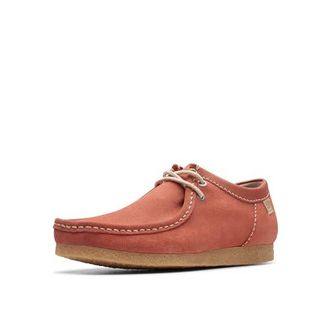 Clarks Chaussures de Course Shacre II pour Homme, Daim Rouge, 42 EU