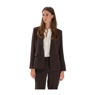 P.A.R.O.S.H. Blazer Einreiher aus Cady - - Jackets - Damen - Braun - L