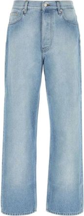 Dries Van Noten Homme, Jeans, Bleu, Taille: W31 Jeans Amples en Denim