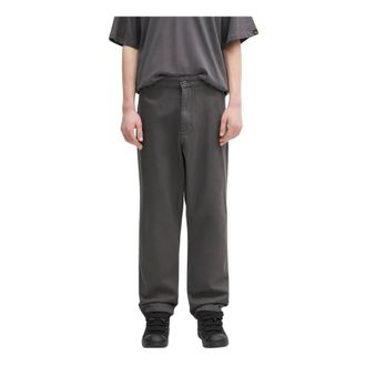 Alpha Industries Pantalon Chino Relax - Homme - Pantalons - Gris - Taille: W33