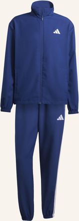 adidas 3-Streifen Woven Trainingsanzug blau
