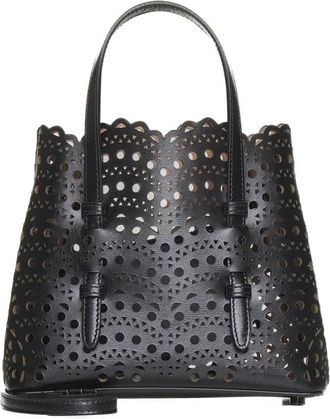Alaia Femme, Sacs, Noir, Taille: ONE Size Mina 20 Tote