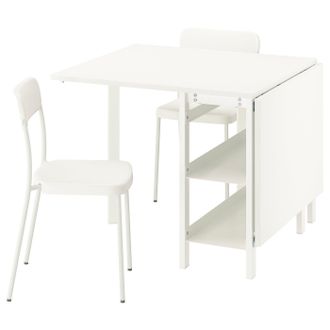 IKEA VIHALS / VIHALS Tisch und 2 St&uuml;hle