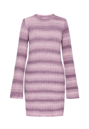 Mymo Kleid Frauen lila mehrfarbig