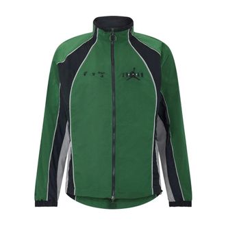 Off-white Jordan Logo Trainingsjacke Gr&uuml;n/Schwarz - - Jackets - Herren - Gr&uuml;n - S