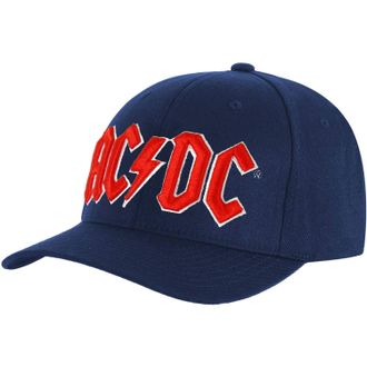 AC/DC Baseball cap Red Logo Blau