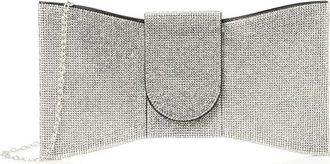 Felipa Sac à bandoulière pour Femme, Noir/argenté, Einheitsgröße