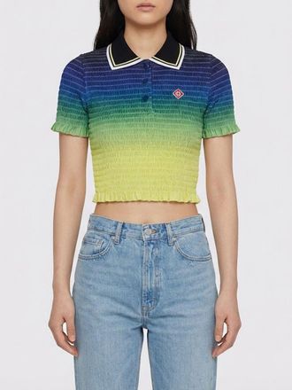 Casablanca Polo CASABLANCA Damen Farbe Wei&szlig;