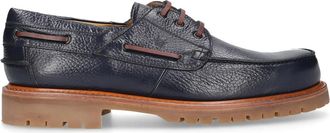 Heinrich Dinkelacker Slipper & Pantoletten - Bootsschuh Miami Plain T - Gr. 40,5 (EU) - in Blau - f&uuml;r Damen