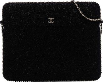 Chanel Sac de soir&eacute;e &eacute;l&eacute;gant doccasion - Femme - Pre-owned - Noir - Taille: ONE Size